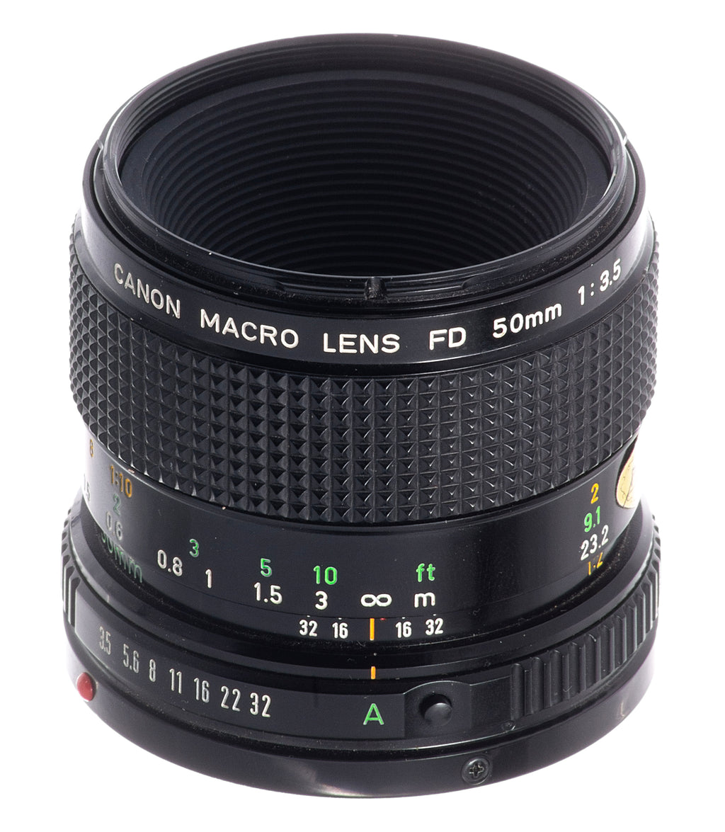 Used Canon FD 50mm f/3.5 Macro [S14112504]